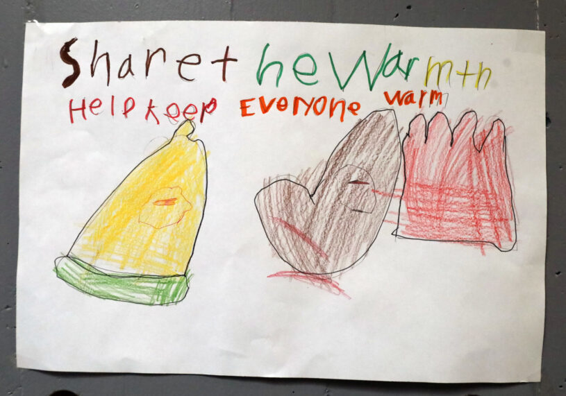 Harrington Elementary students continue to Share the Warmth ...