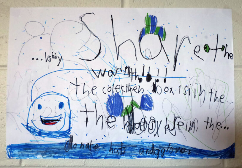 Harrington Elementary students continue to Share the Warmth ...